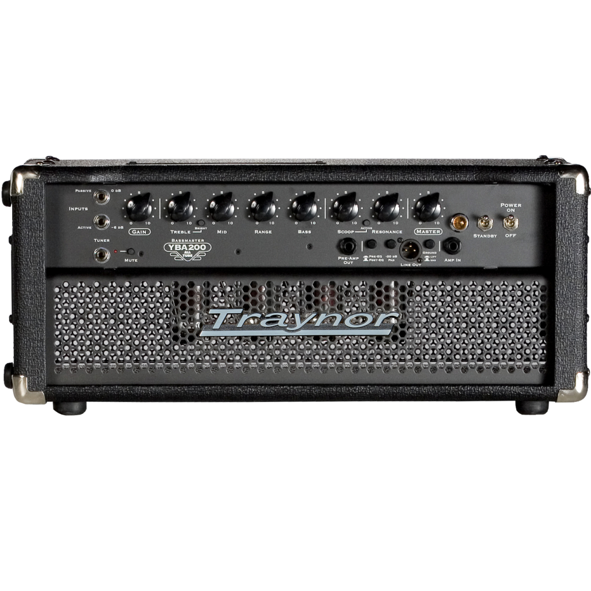 YBA200-2 200 Watt Tube Bass Head | Traynor